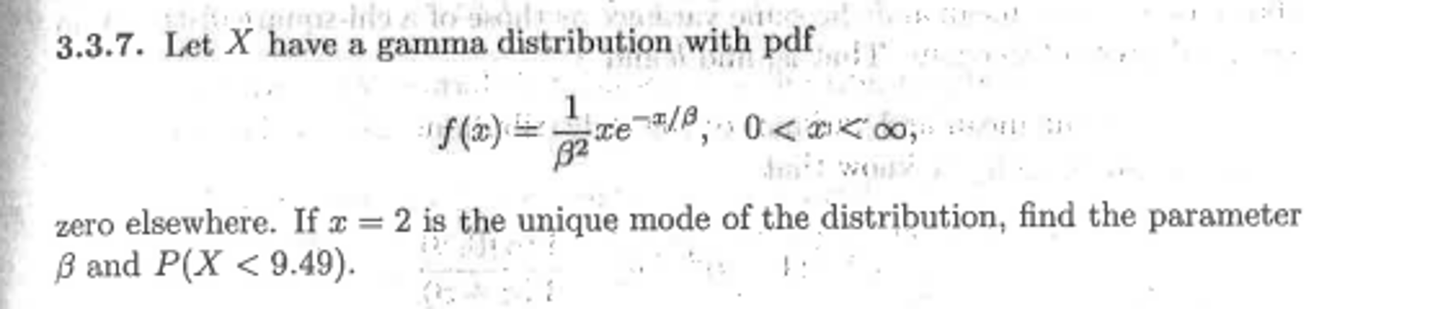 Solved Let X have a gamma distribution with pdf f(x) = | Chegg.com