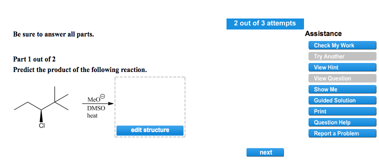 Solved Be sure to answer all parts. Part 1 out of 2 Predict | Chegg.com
