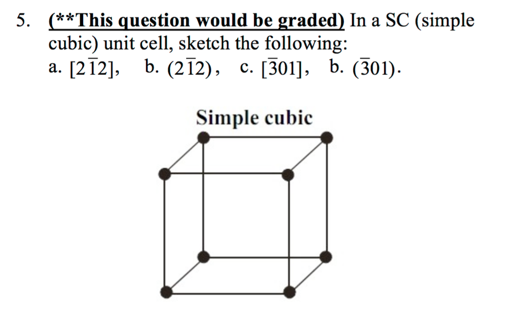 Solved (**This question would be graded) In a SC (simple | Chegg.com