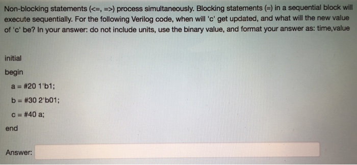 Solved Non-blocking statements (k process simultaneously. | Chegg.com