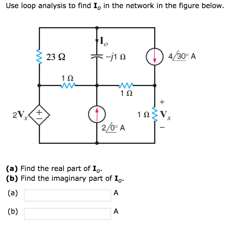 Solved Find Vo in the network in the figure below. 2Ω O O O | Chegg.com