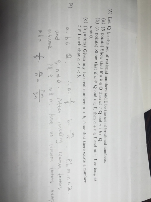 Solved Let Q be the set of rational numbers and I be the set | Chegg.com Solved Let Q be the set of rational numbers and I be the set | Chegg.com