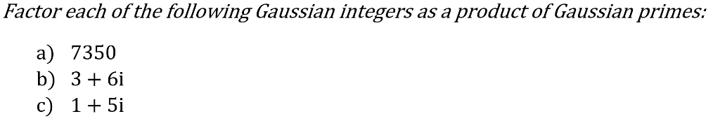 Solved This is a number theory problem that involves | Chegg.com