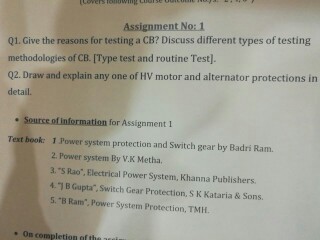 Solved Give the reasons for testing a CB? Discuss different | Chegg.com