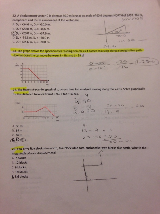 Solved A displacement vector D is given as 40.0 m long at an | Chegg.com