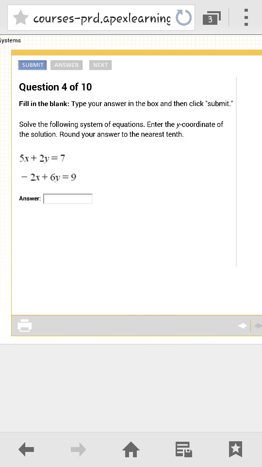 Solved Solve the following system of equations. Enter | Chegg.com