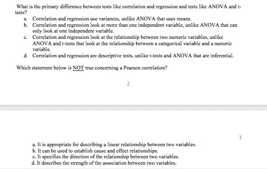 Solved A two-way ANOVA involves the calculation of a. 2 | Chegg.com