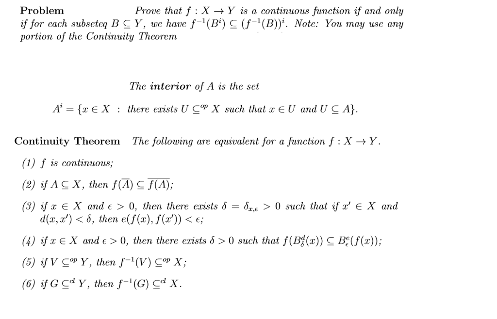 Solved Prove That F X Rightarrow Y Is A Continuous Function Chegg solved-prove-that-f-x-rightarrow-y-is-a-continuous-function-chegg