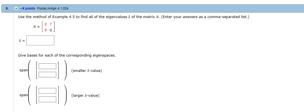 Solved Use the method of Example 4.5 to find all of the | Chegg.com