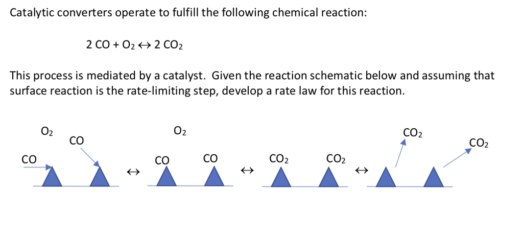 Solved Catalytic converters operate to fulfill the following | Chegg.com