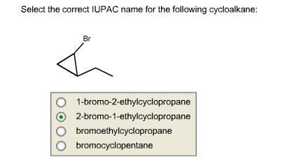 Solved Select the correct IUPAC name for the following | Chegg.com