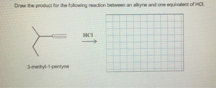 Solved Draw the product for the following reaction between | Chegg.com