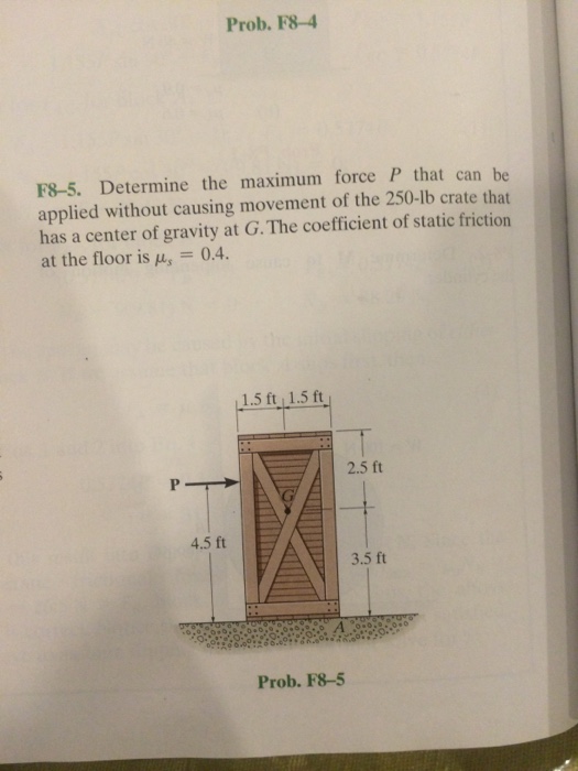Solved Determine The Maximum Force P That Can Be Applied