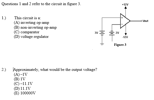 Solved This circuit is a: inverting op-amp non-inverting | Chegg.com