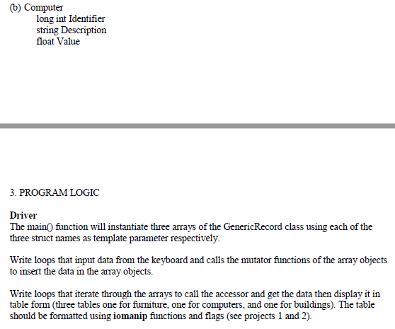 Solved The goal of this project is to enable students to | Chegg.com