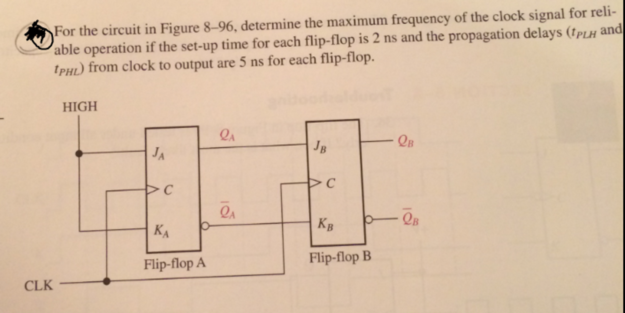 Solved For the circuit in Figure 8-96, determine the maximum | Chegg.com