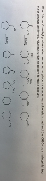Solved When 1-bromo-2-methylcyclohexanol or | Chegg.com