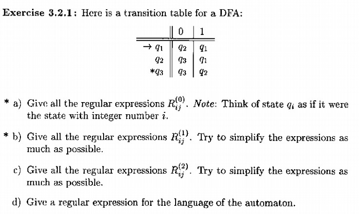 Solved Here is a transition table for a DFA: Give all the | Chegg.com