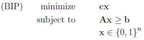 Solved Consider the binary integer program and its | Chegg.com