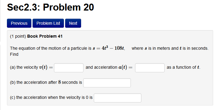 Solved Sec2.3: Problem 20 PreviouS Problem List Next (1 | Chegg.com