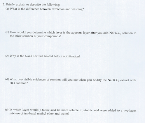 Solved Briefly explain or describe the following: What is | Chegg.com