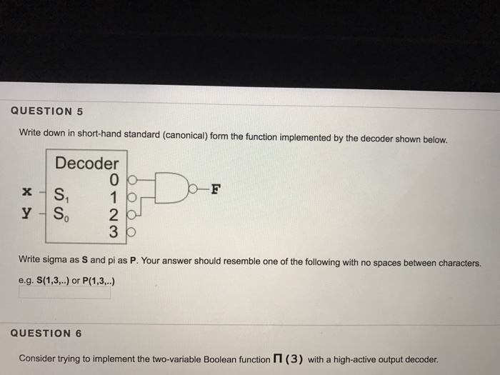 Solved Write down in short-hand standard (canonical) form | Chegg.com