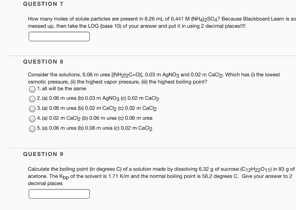 Solved How Many Moles Of Solute Particles Are Present In Chegg solved-how-many-moles-of-solute-particles-are-present-in-chegg