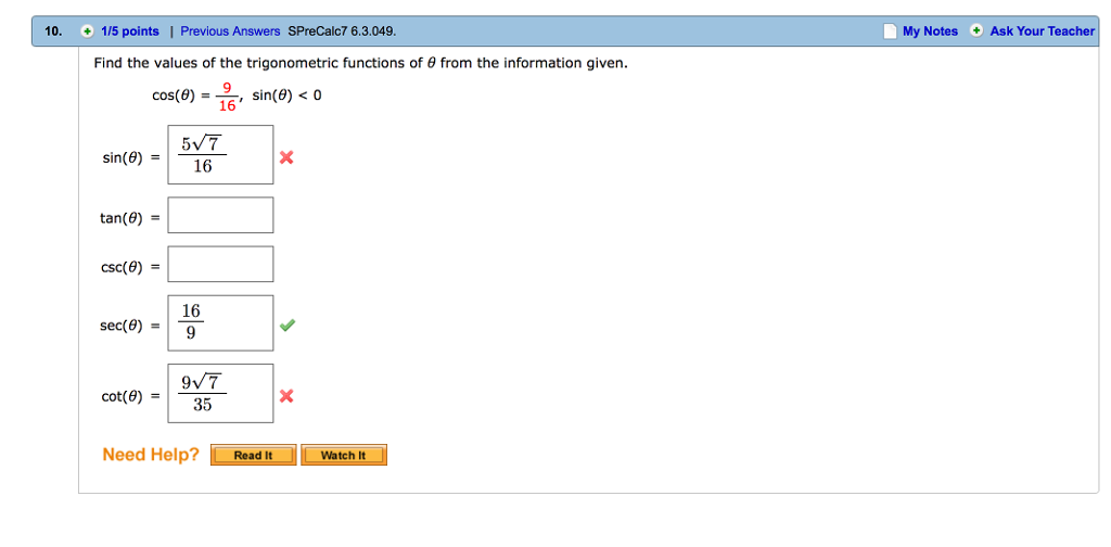 Trigonometry Archive | April 02, 2017 | Chegg.com
