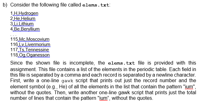 Solved PROGRAM DESCRIPTION: In this assignment, you will | Chegg.com
