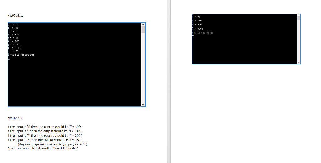 In this question, you will use two different | Chegg.com
