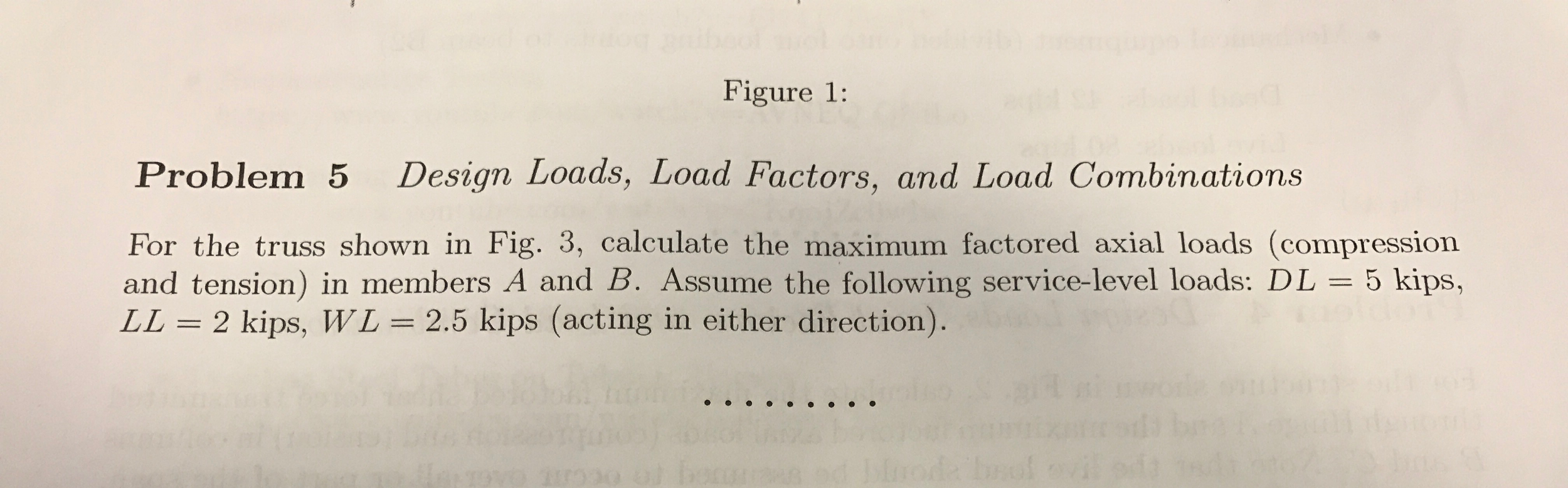 Design Loads, Load Factors, and Load Combinations | Chegg.com