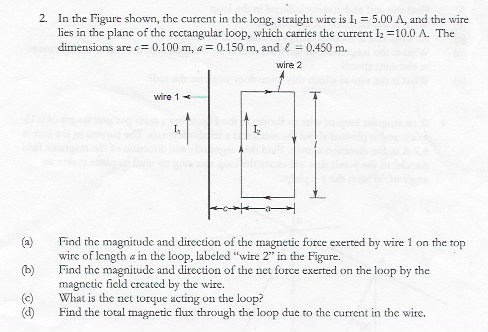 Solved In the Figure shown, the current in the long, | Chegg.com