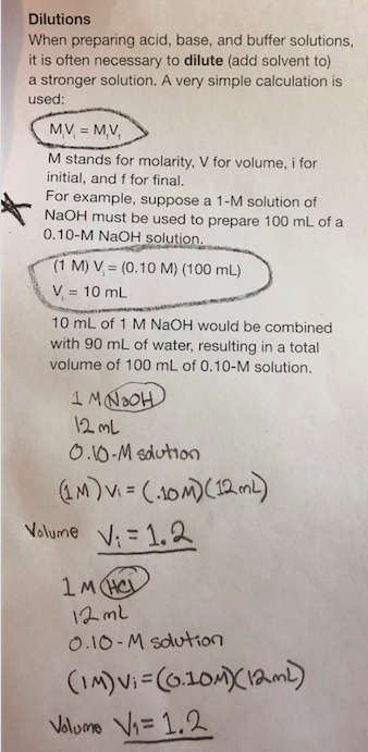 Solved 6. Calculate the volume of 1 M NaOH needed to prepare | Chegg.com