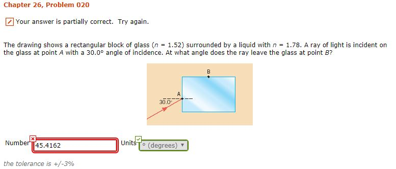 Solved Chapter 26, Problem 020 Your answer is partially | Chegg.com