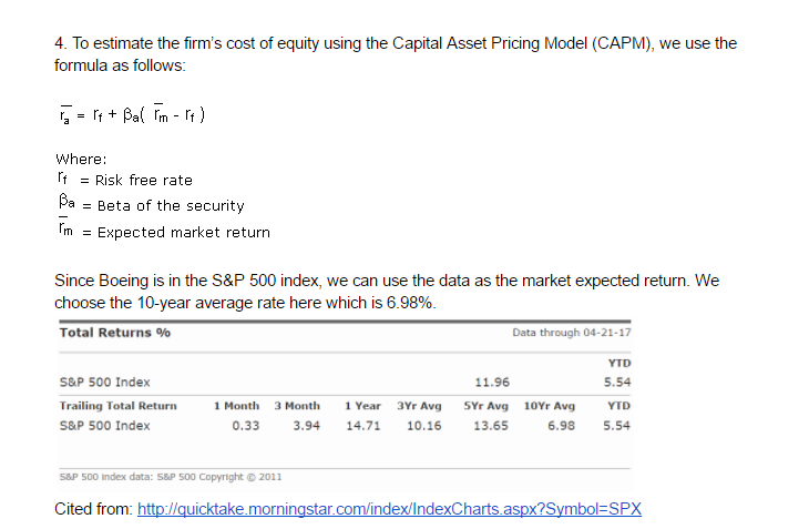 Solved Use the information below to calculate the weighted | Chegg.com
