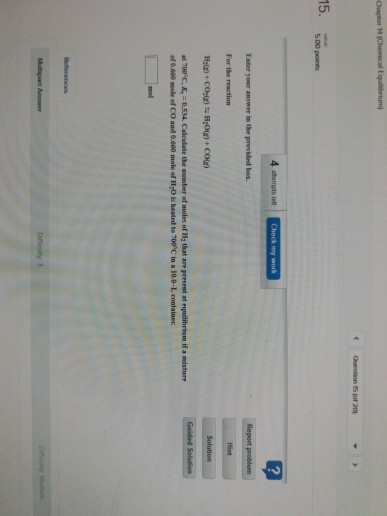 Solved 5 00 points | Chegg.com