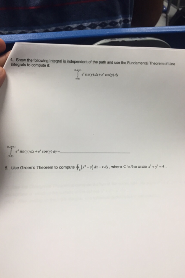 Solved Show the following integral is independent of the | Chegg.com