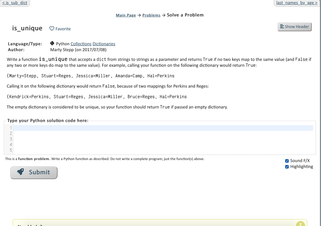 Solved Code is in python and is only asking for a function | Chegg.com