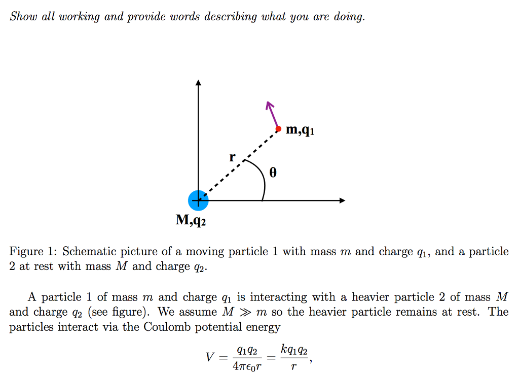 Solved Show all working and provide words describing what | Chegg.com