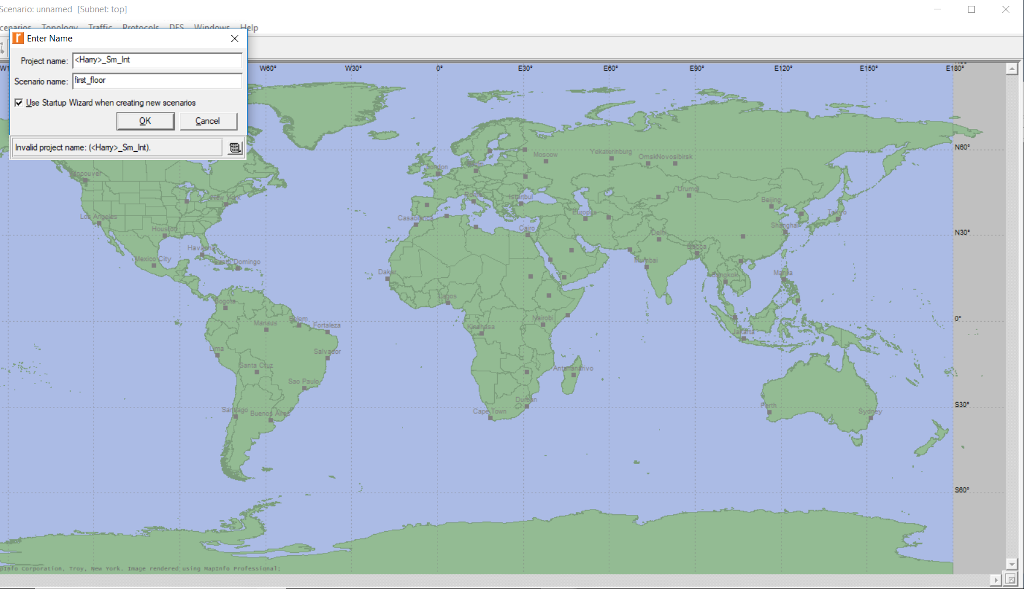 Solved why is this an invalid project name in Riverbed | Chegg.com