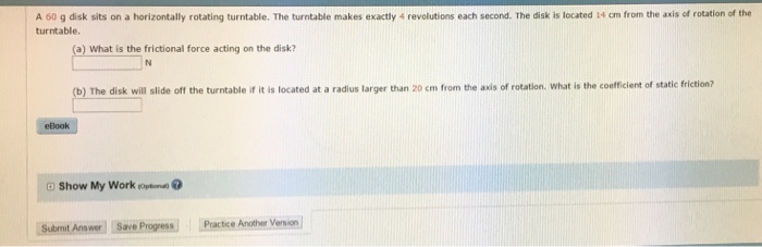 Solved I need some help. I know the formula is fs=mv^2/r and | Chegg.com