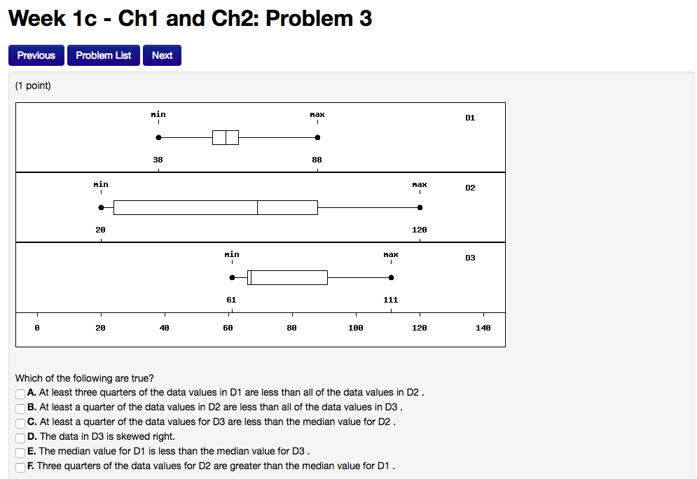 Solved Week 1c - Ch1 and Ch2: Problem 3 Previous Problem | Chegg.com