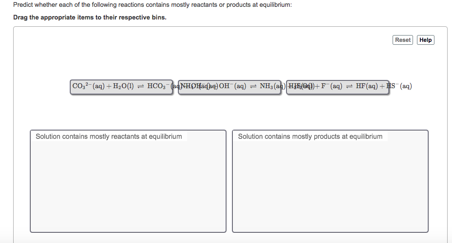 Solved Predict whether each of the following reactions | Chegg.com