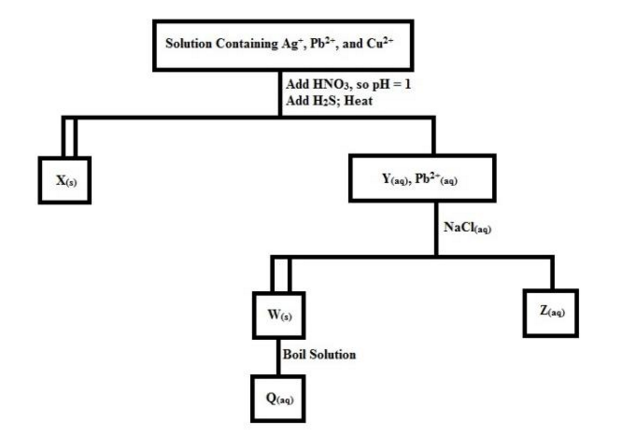 Solved How do you confirm the identity fo the cation in the | Chegg.com