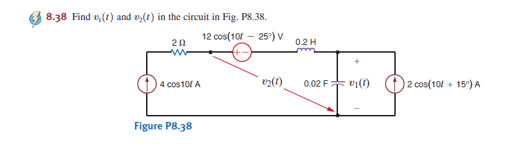 Solved Find v1(t) and v2(t) in the circuit | Chegg.com