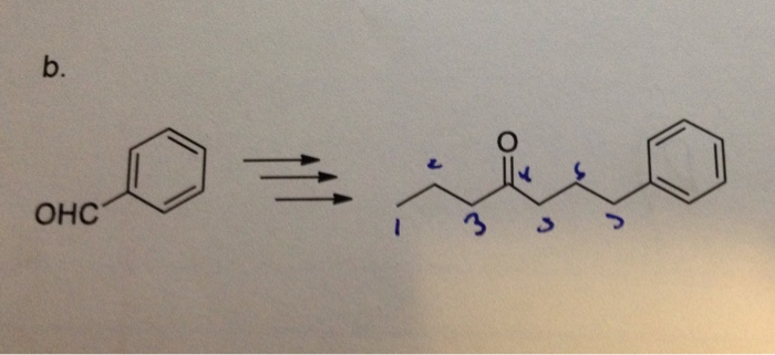 Solved Design a synthesis for the following molecules, using | Chegg.com