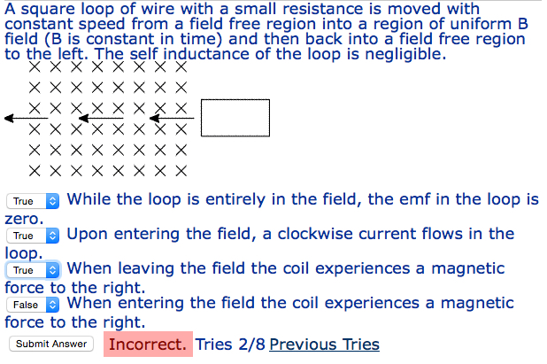 Solved A square loop of wire with a small resistance is | Chegg.com