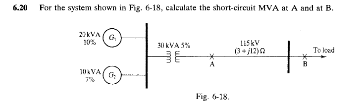 Solved For the system shown in Fig. 6-18, calculate the | Chegg.com