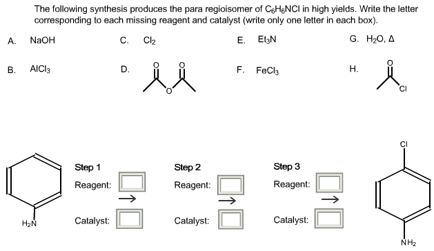 Solved The following synthesis produces the para regioisomer | Chegg.com