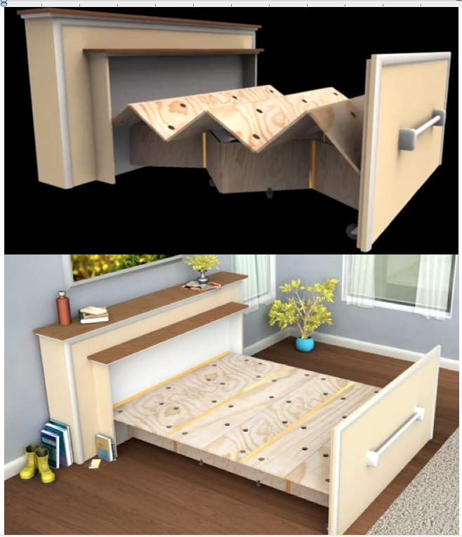 Solved hello , this is the project ( folding bed for saving | Chegg.com